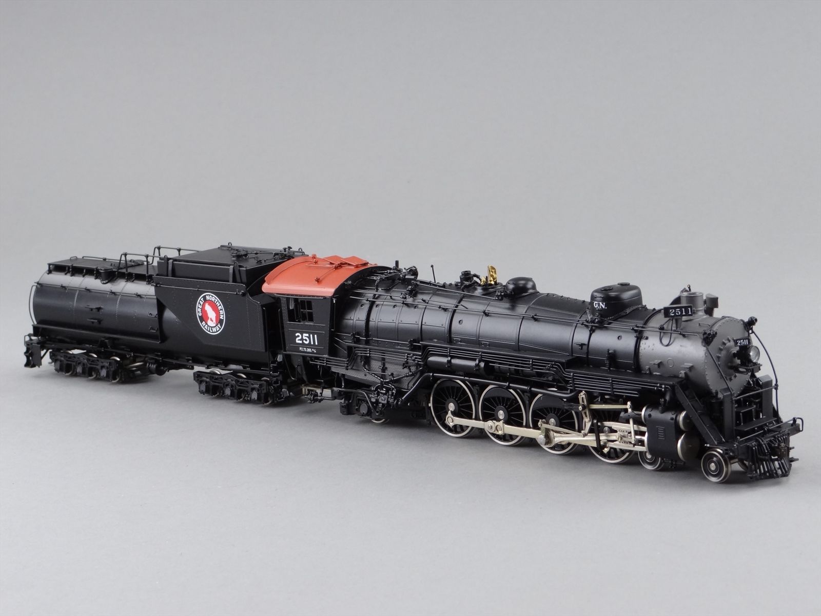 HO Brass Model Train - W&R GN Great Northern 4-8-2 P-2 #2511 Version 1 ...