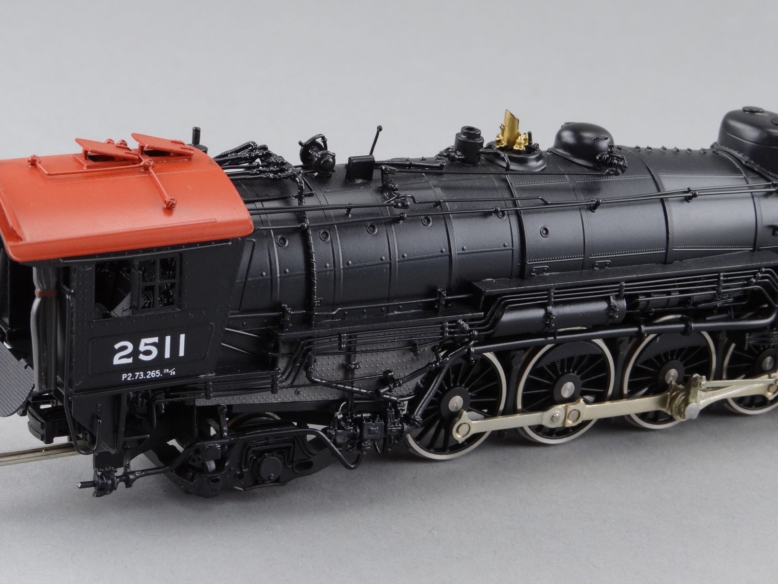 HO Brass Model Train - W&R GN Great Northern 4-8-2 P-2 #2511 Version 1 ...