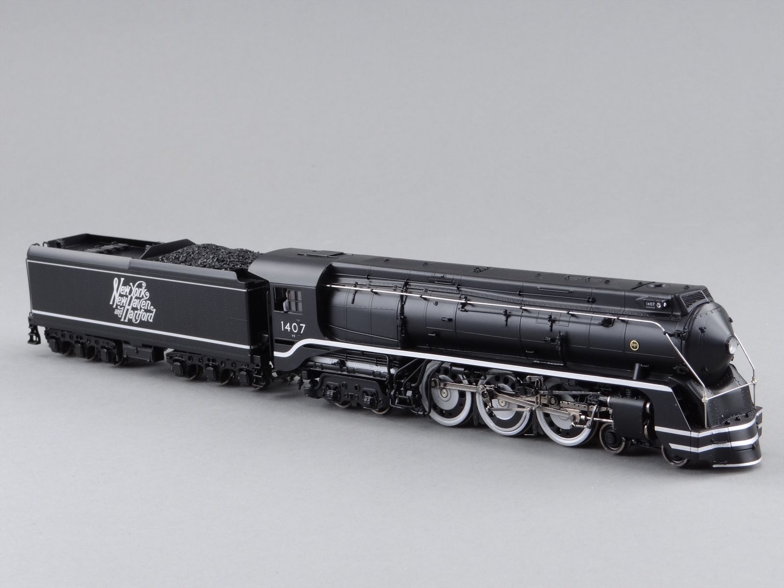 HO BLI Broadway Limited Brass Hybrid 1283 NYNH&H 4-6-4 I-5 #1407 w/ DCC ...