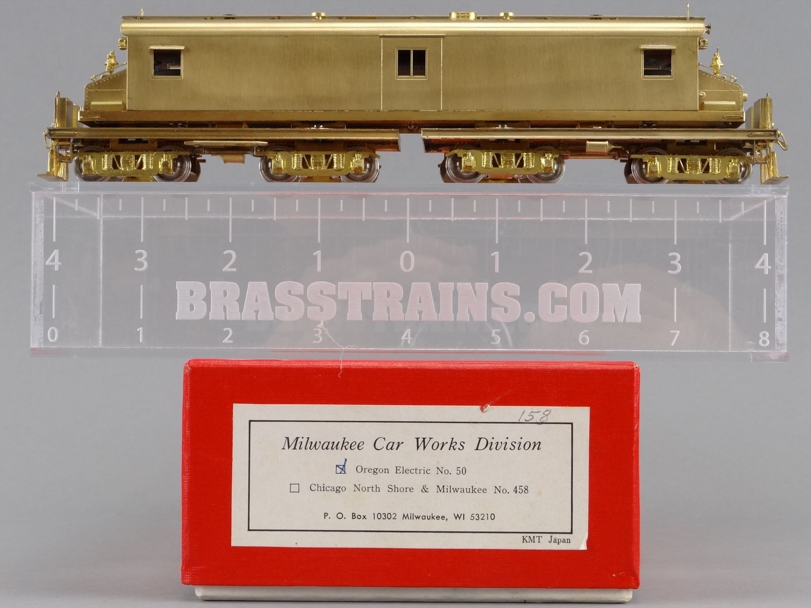 HO Brass Model - Milwaukee Car Works - MCW - Oregon Electric #50