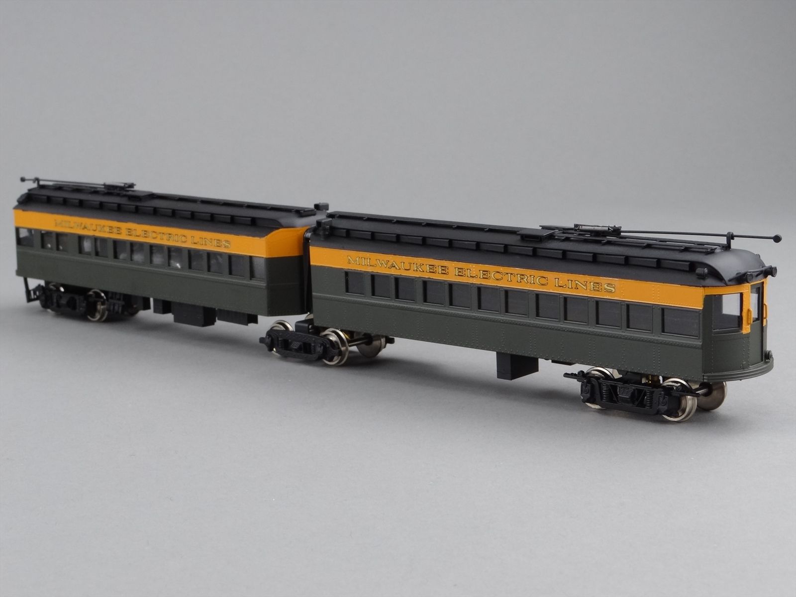 HO Brass Model - NJCB Custom Brass - Milwaukee Duplex Interurban ...