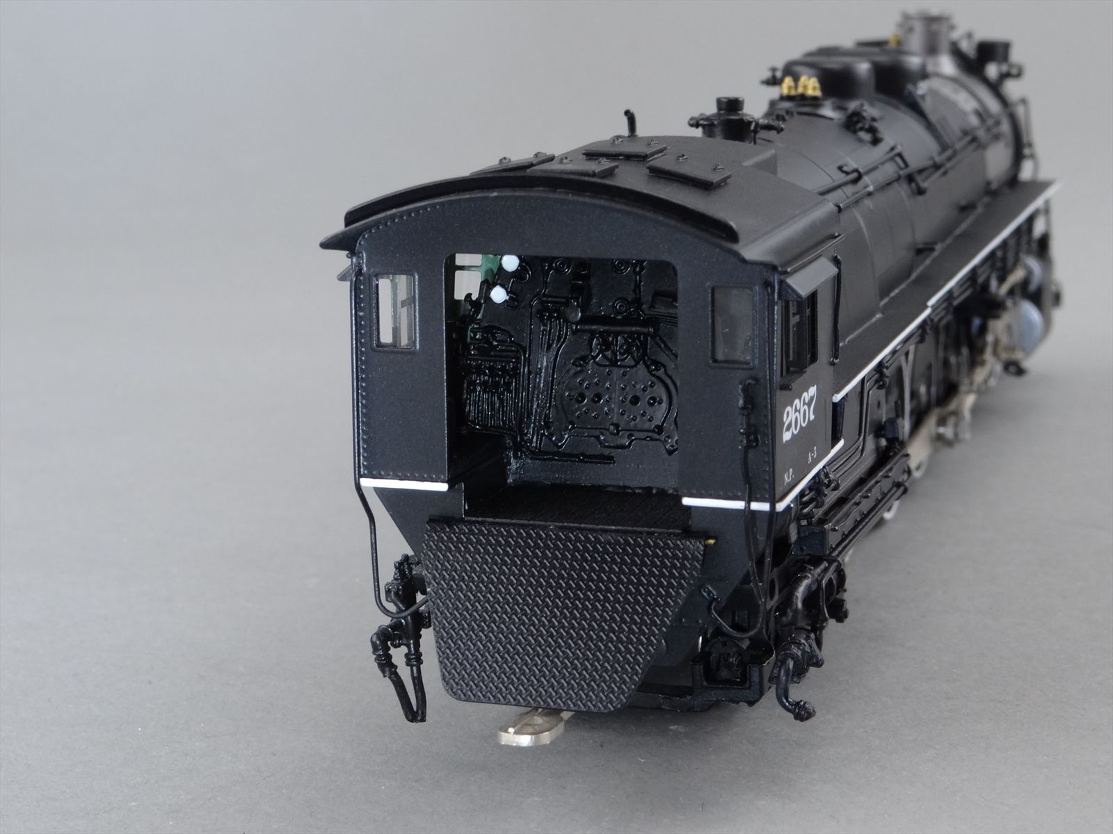 HO Brass Model Train - Sunset NP Northern Pacific 4-8-4 A3 Black #2667 ...
