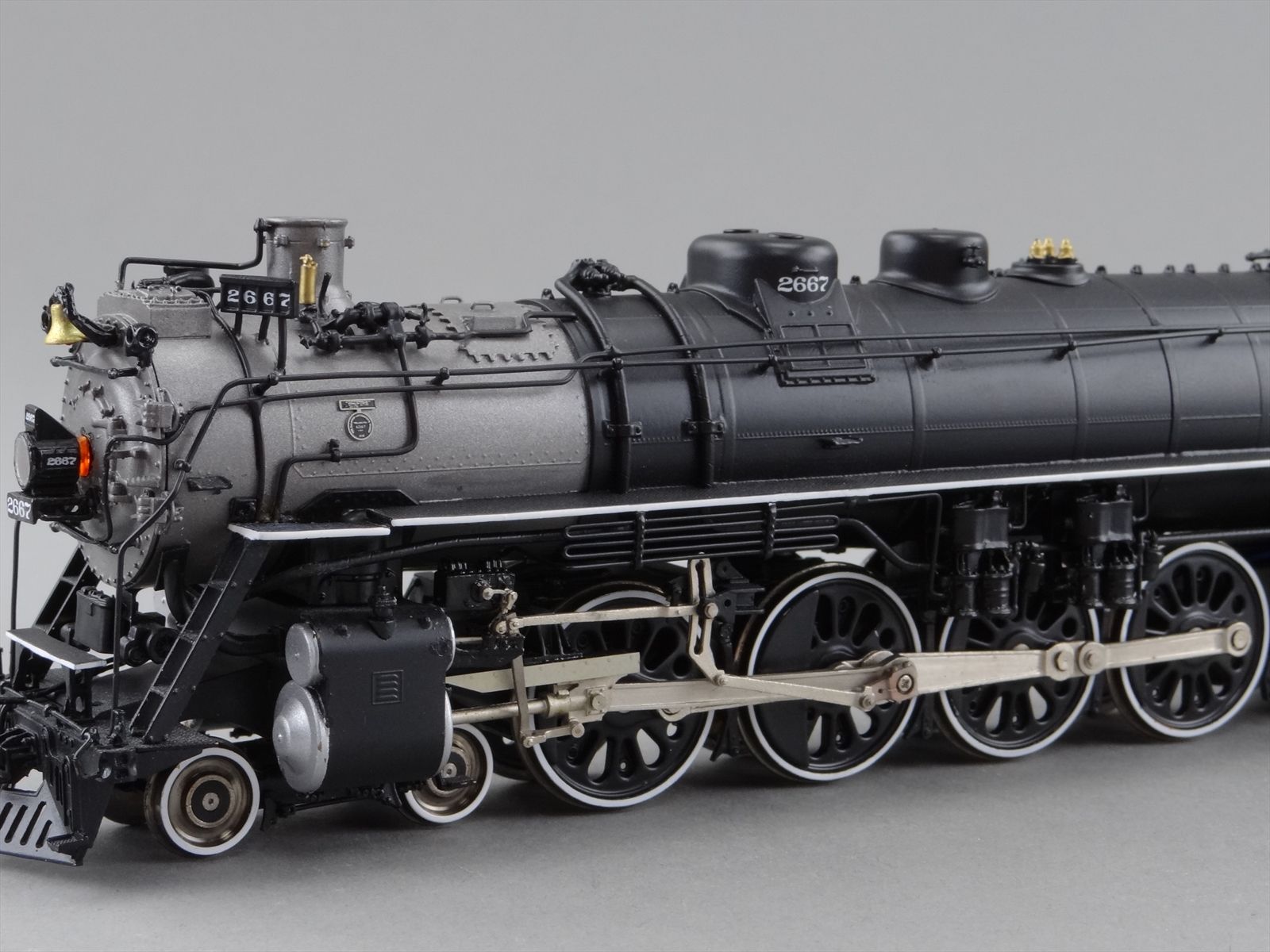 HO Brass Model Train - Sunset NP Northern Pacific 4-8-4 A3 Black #2667 ...