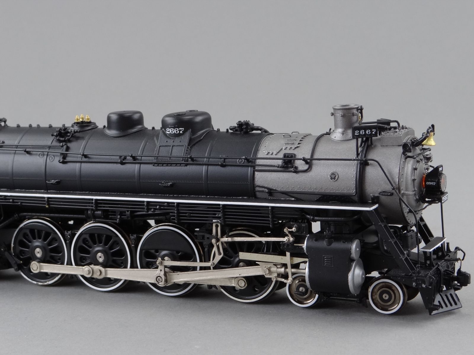 HO Brass Model Train - Sunset NP Northern Pacific 4-8-4 A3 Black #2667 ...