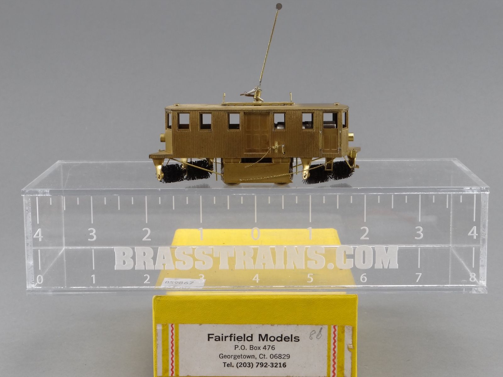 HO Brass Model Train - Fairfiled Traction Models Powered CSL Single ...