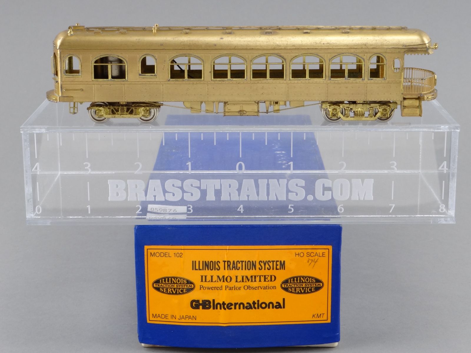 HO Brass - GHB International #102 ITS Illinois Traction System Illmo ...