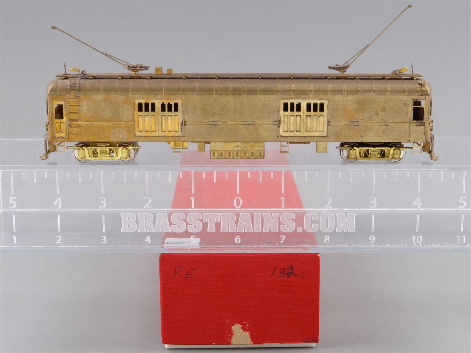 HO Brass Model - Suydam 1465 Orion PE Blimp Box Motor Baggage Express