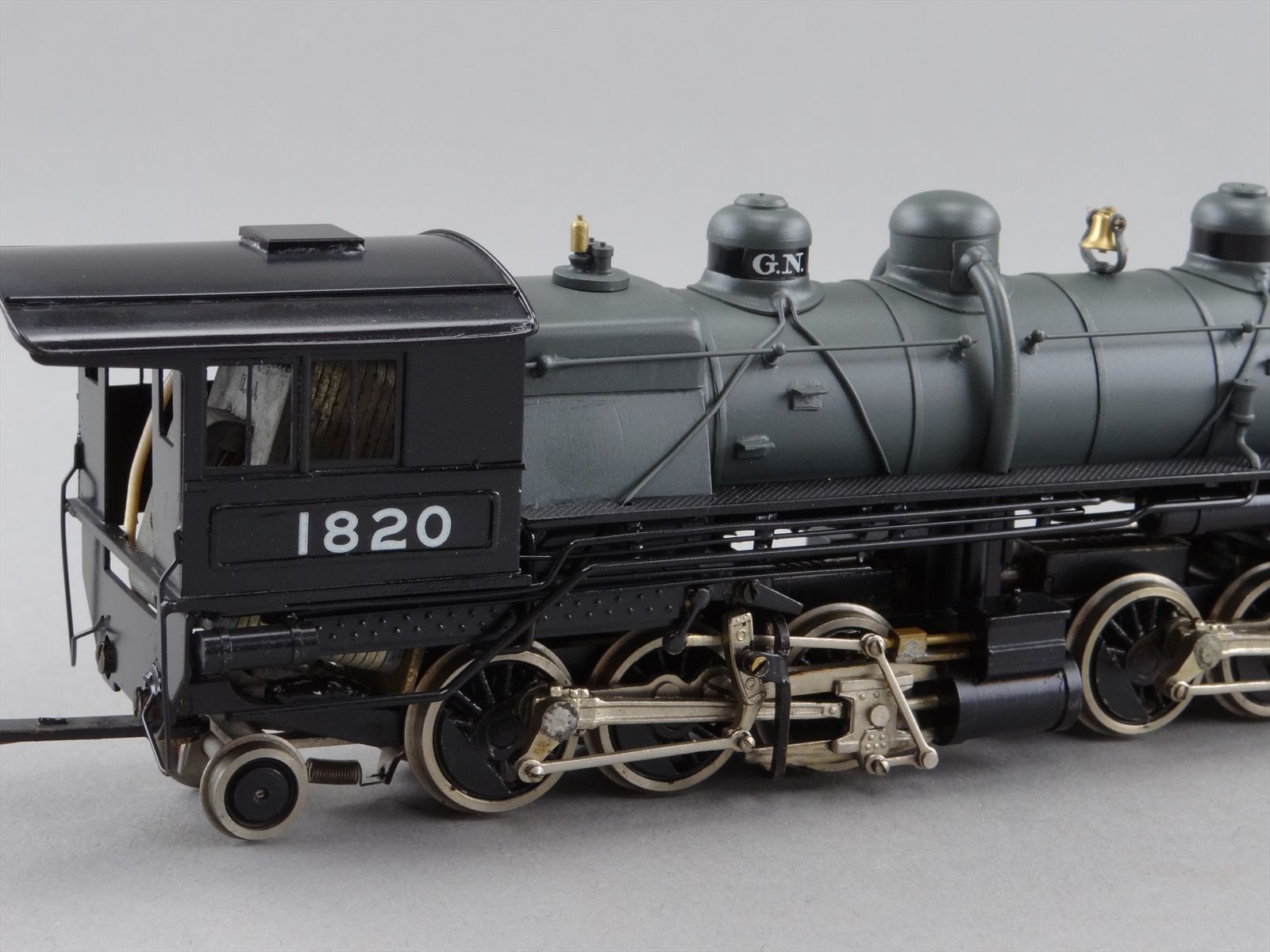 HO Vintage Brass PFM United GN Great Northern 2-6-6-2 L-2 Steam Engine ...