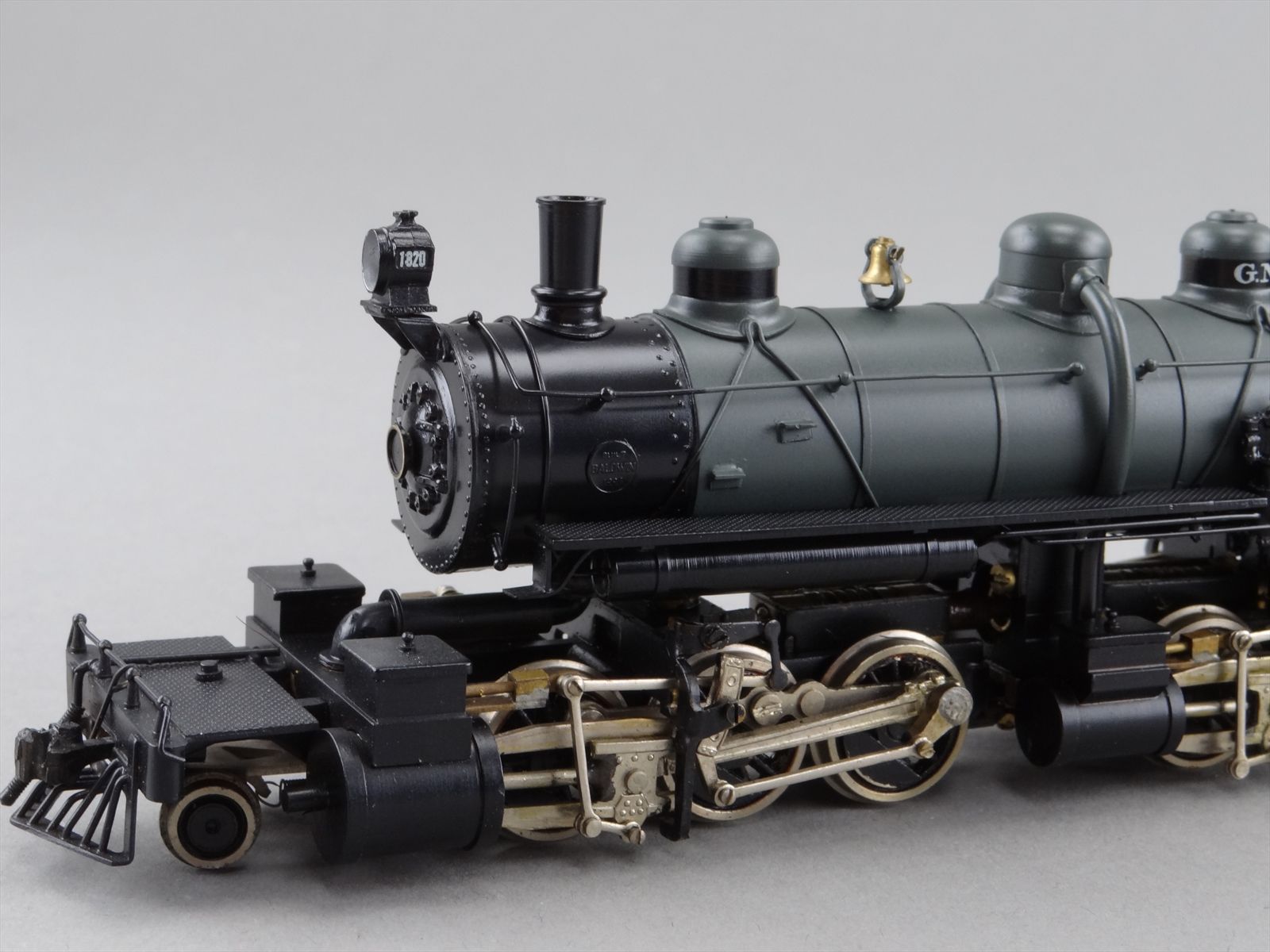 HO Vintage Brass PFM United GN Great Northern 2-6-6-2 L-2 Steam Engine ...
