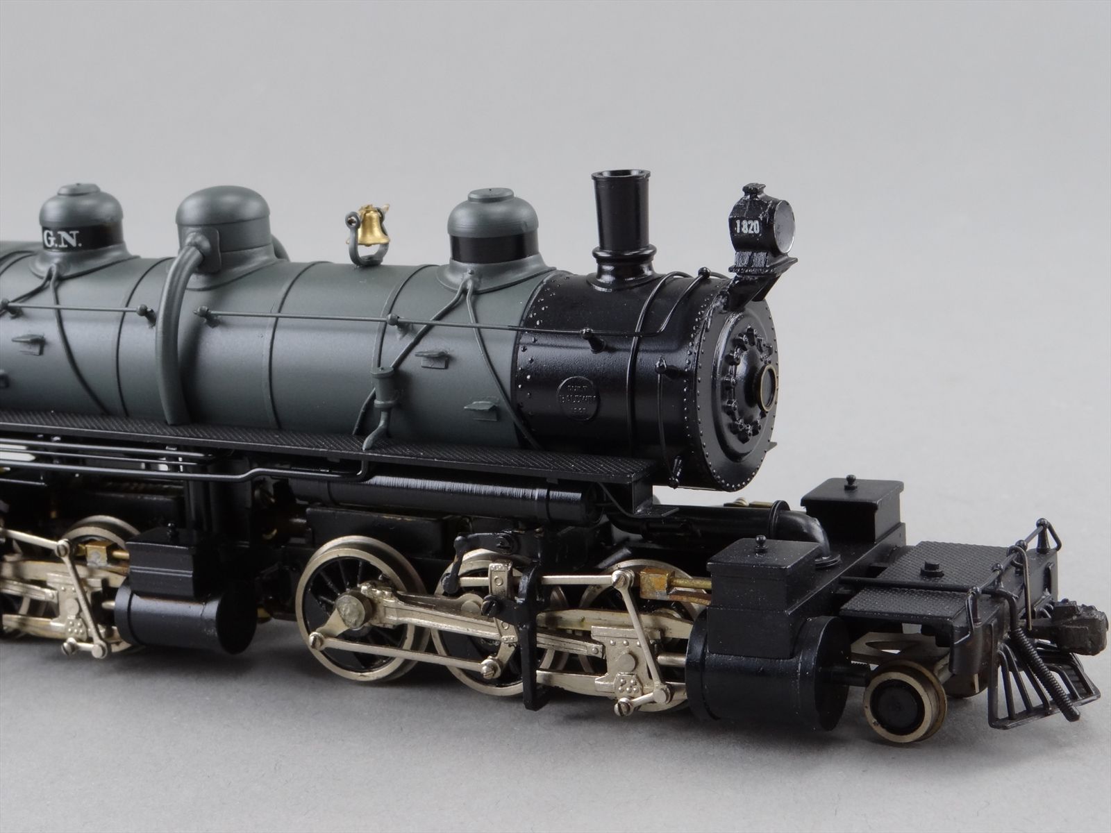 HO Vintage Brass PFM United GN Great Northern 2-6-6-2 L-2 Steam Engine ...