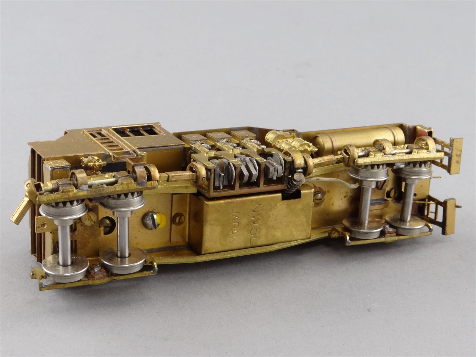 HO Brass Model Train - NWSL Fujiyama Willamette 3-Truck Geared Logging Shay