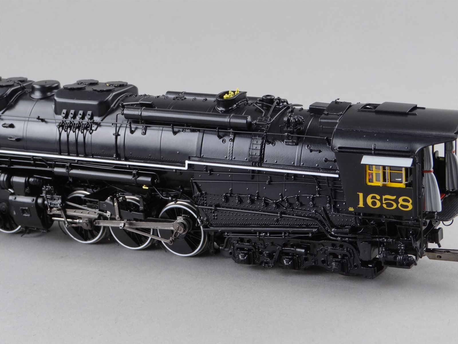HO Brass Model Train PSC C&O 2-6-6-6 H-8 Allegheny as modified 1948 ...