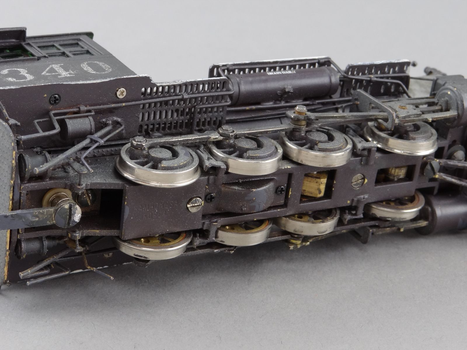 Sn3 Brass Model Train - PBL Milestone D&RGW Rio Grande 2-8-0 C-19 #340 ...