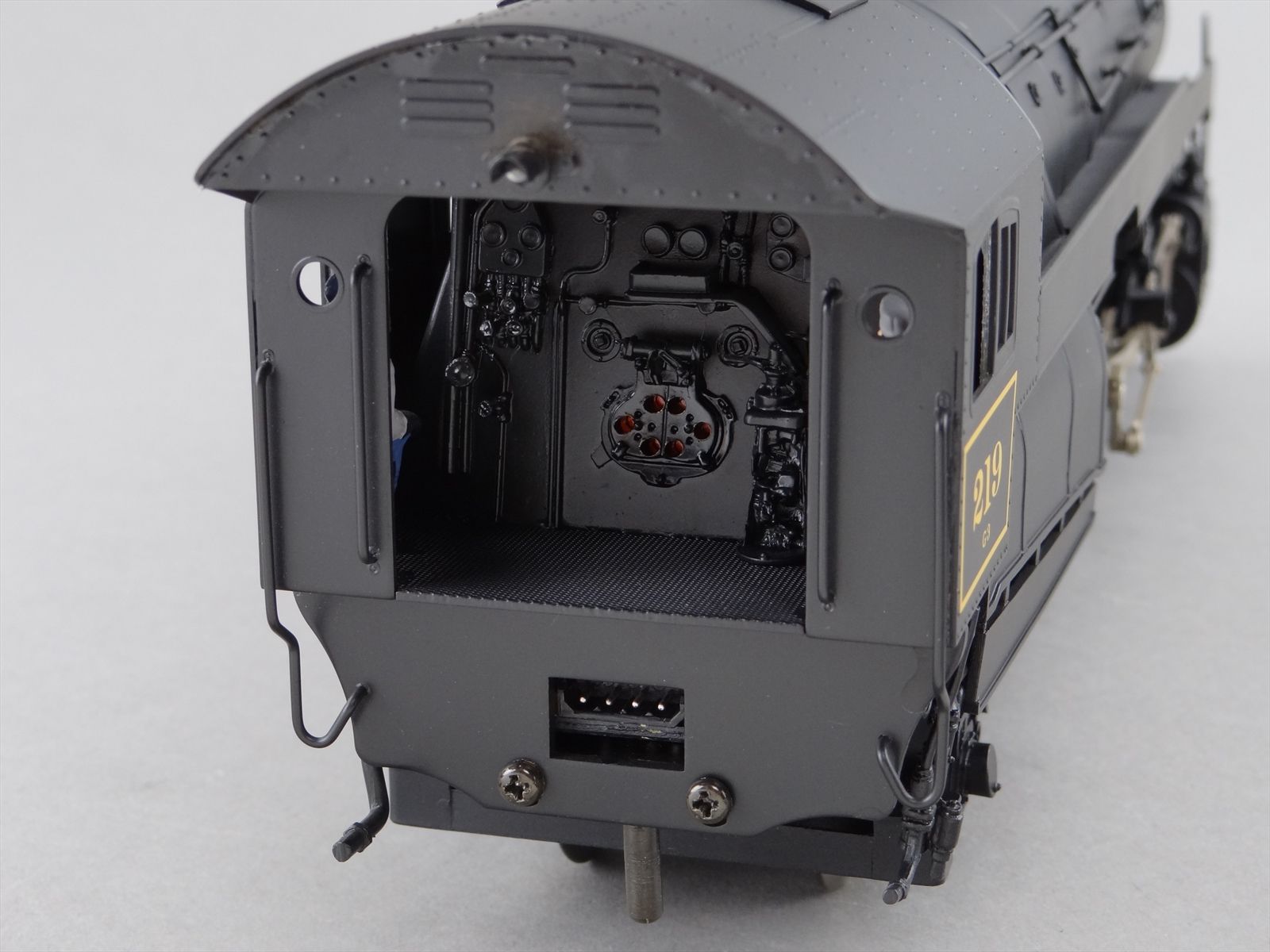 O Scale Brass 3-Rail SGL Trains Reading G-3 4-6-2 Steam Engine #219 w ...