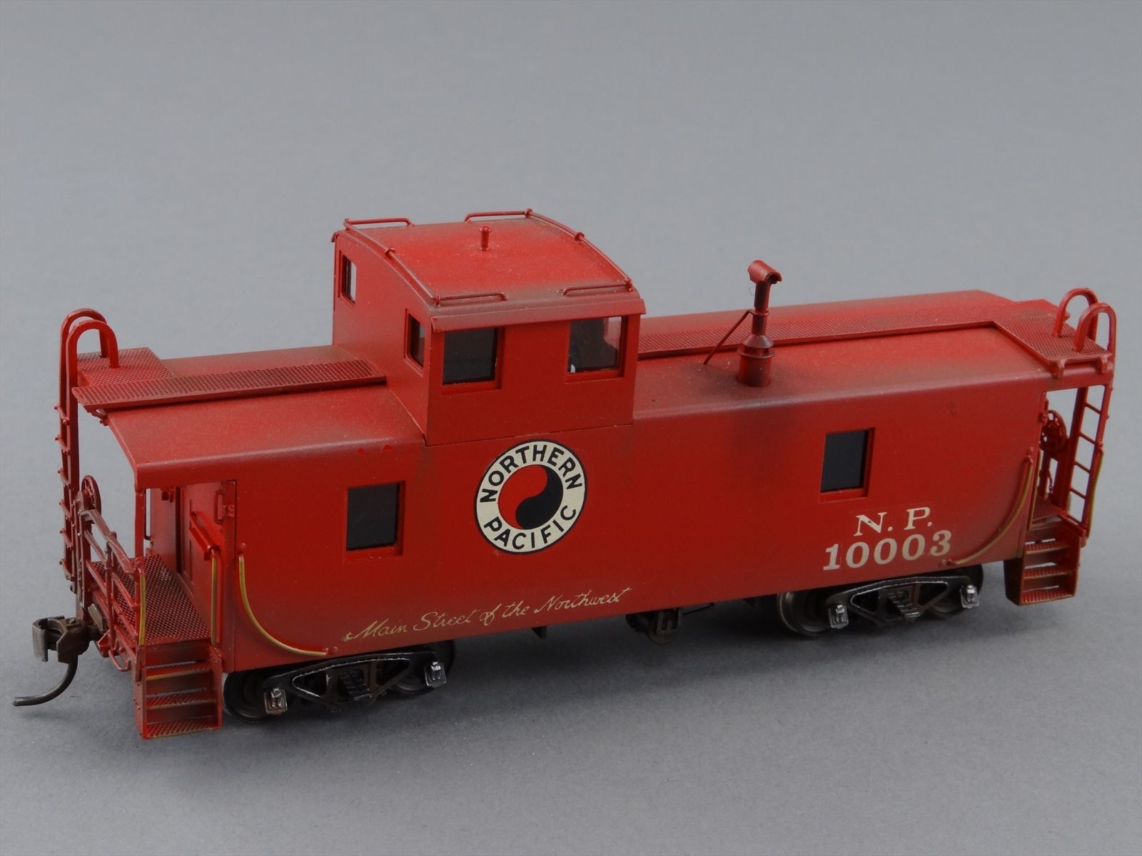 HO Brass OMI 1143 Overland NP Northern Pacific Main Street Steel Tall ...