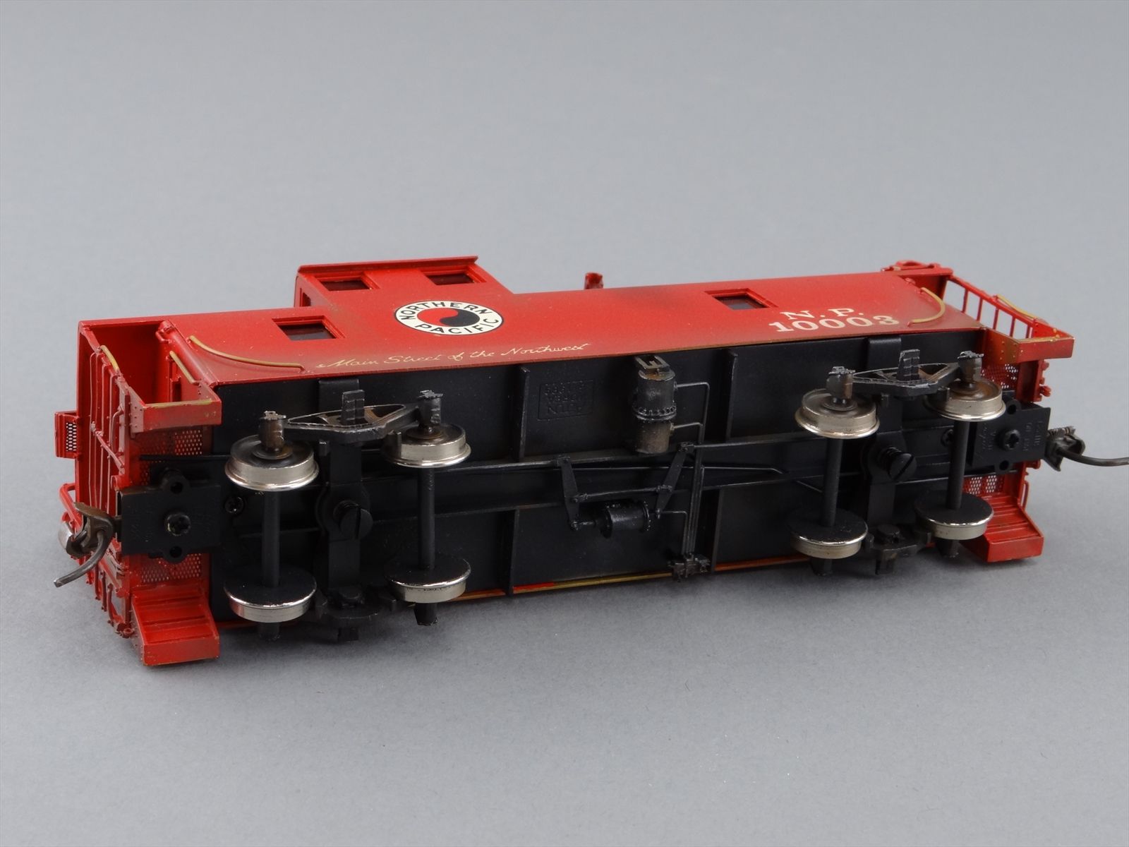 HO Brass OMI 1143 Overland NP Northern Pacific Main Street Steel Tall ...