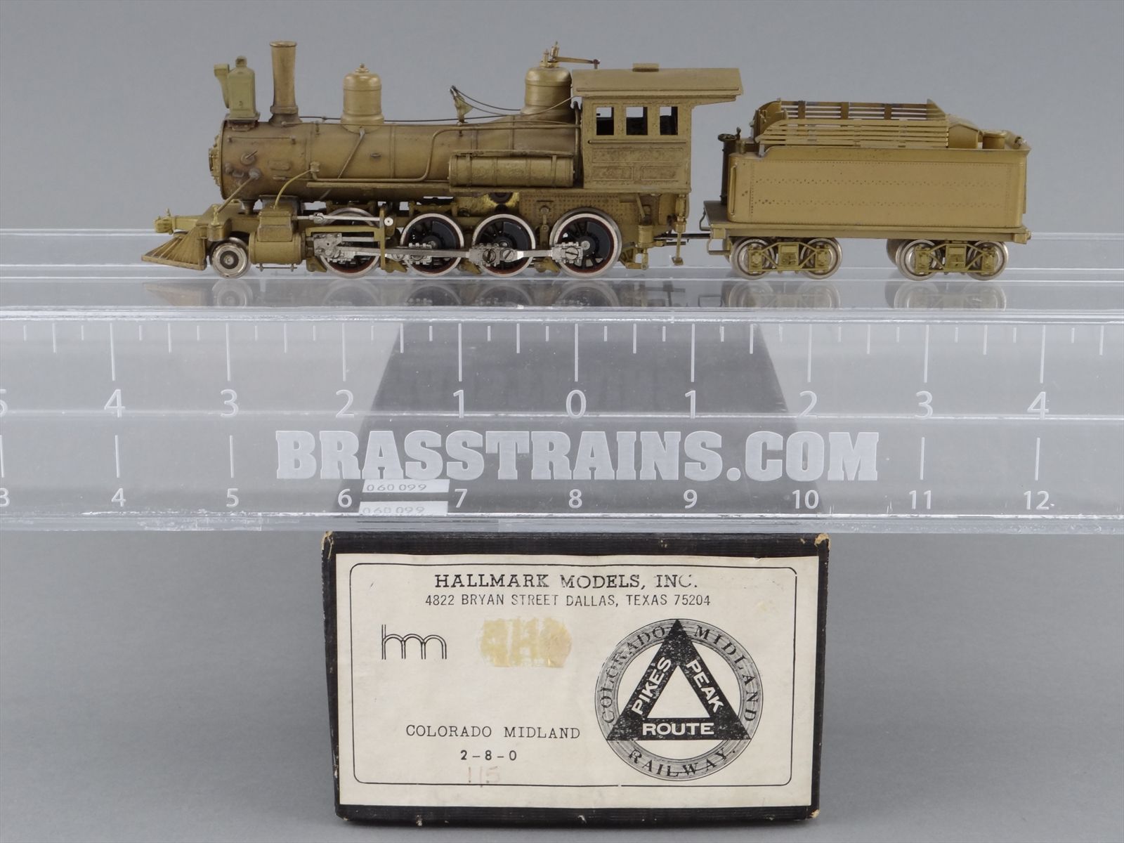 HO Brass Model Train - Hallmark Models CM Colorado Midland Pikes Peak 2 ...