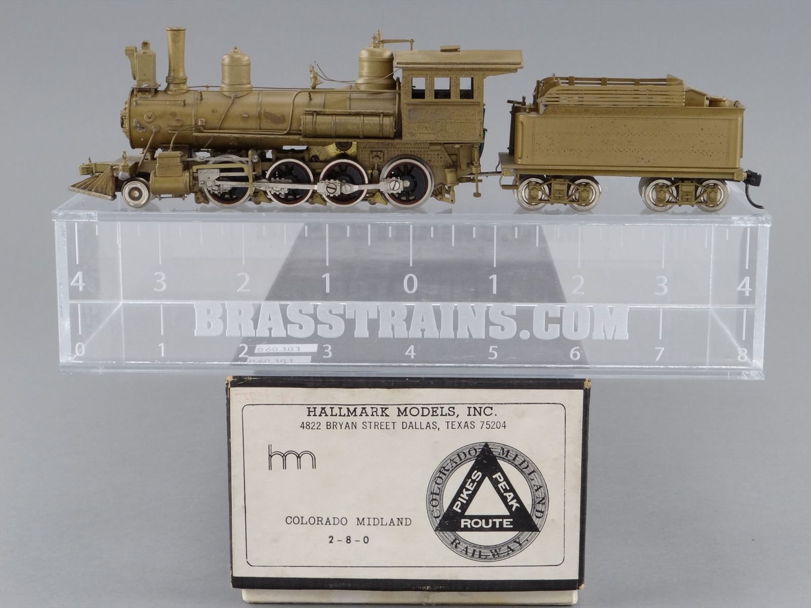 HO Brass Model Train - Hallmark Models CM Colorado Midland Pikes Peak 2 ...