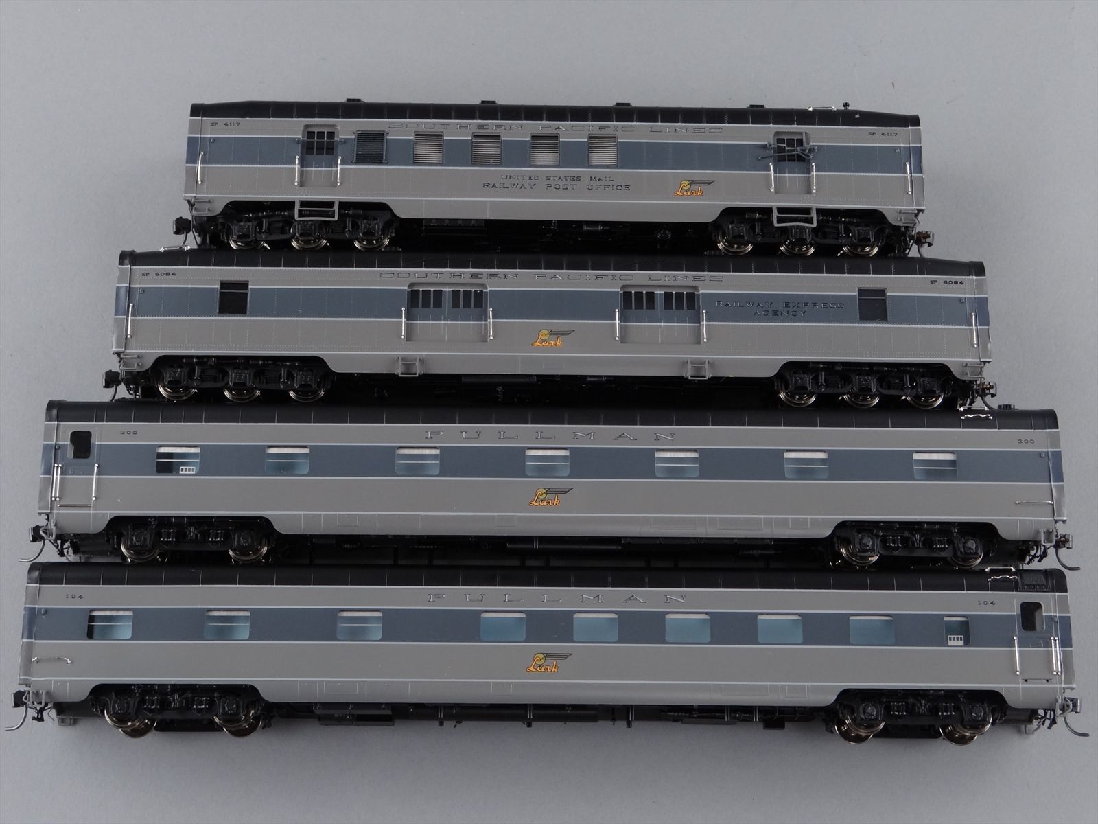HO Brass PSC 16352 Precision Scale SP Southern Pacific LARK 9-Car ...