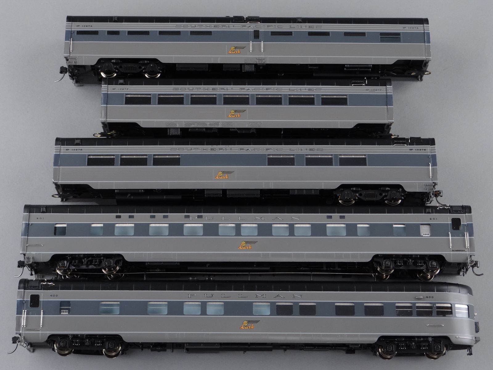 HO Brass PSC 16352 Precision Scale SP Southern Pacific LARK 9-Car ...