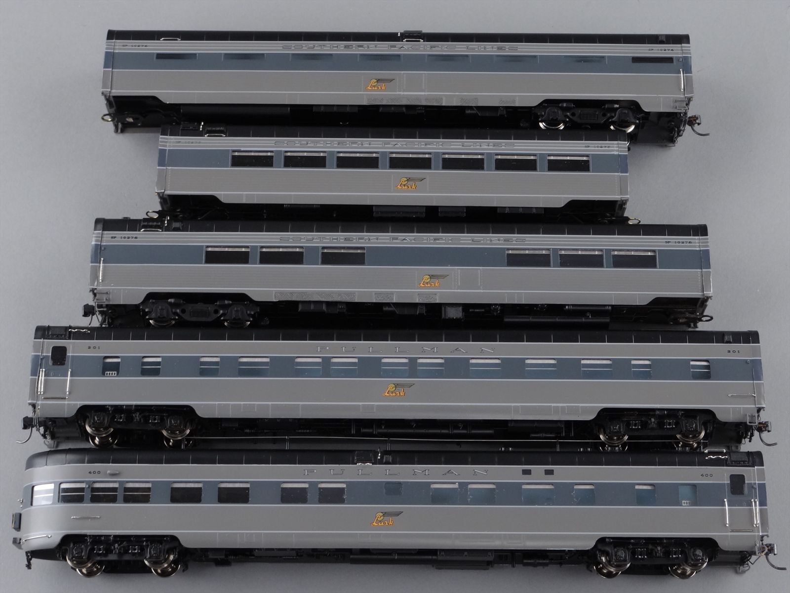 HO Brass PSC 16352 Precision Scale SP Southern Pacific LARK 9-Car ...