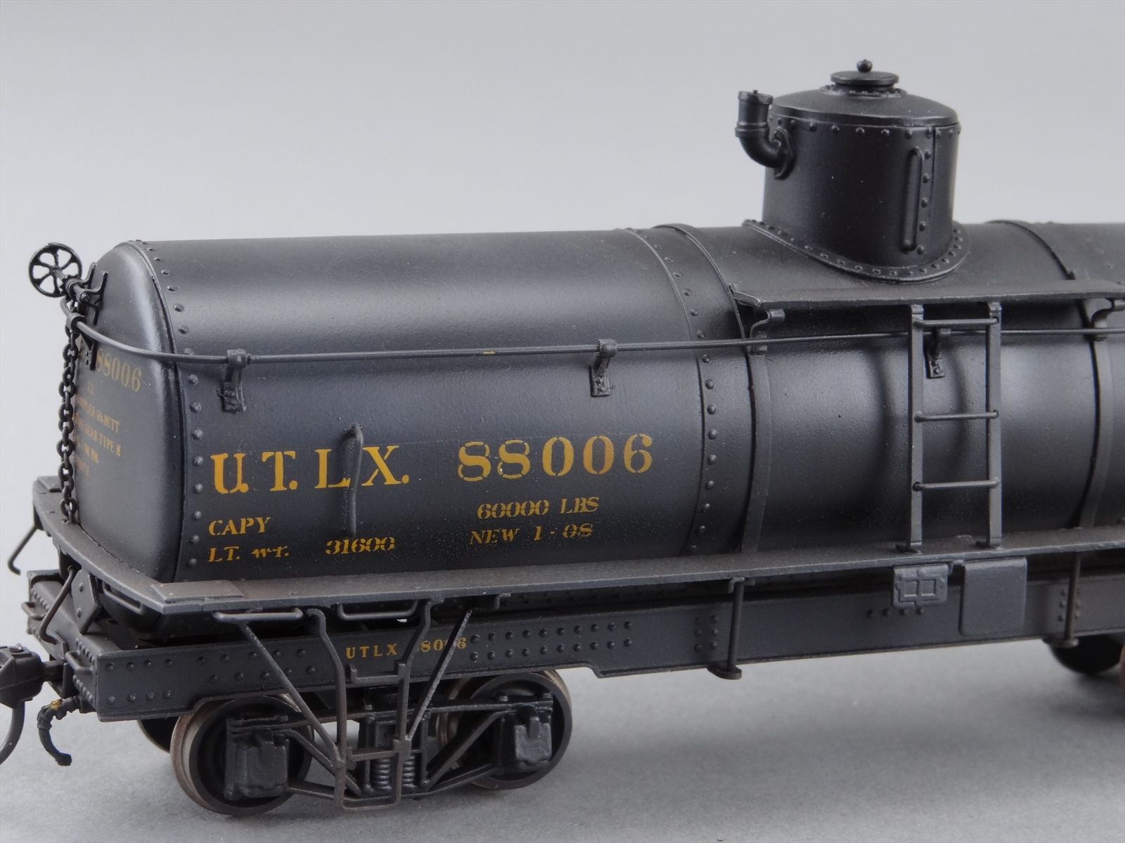 Sn3 Scale - NJCB Custom Brass GRAMPS UTLX Frameless Tank Car #88006 ...