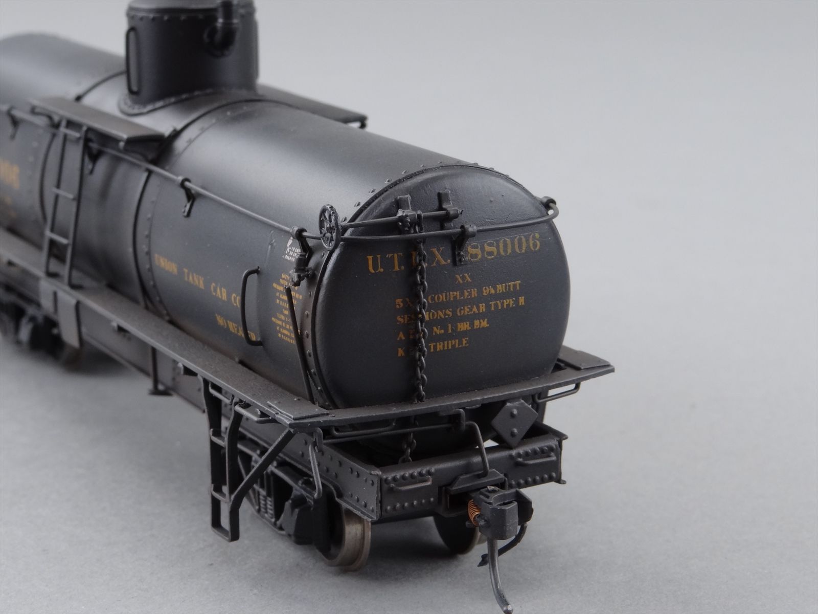 Sn3 Scale - NJCB Custom Brass GRAMPS UTLX Frameless Tank Car #88006 ...