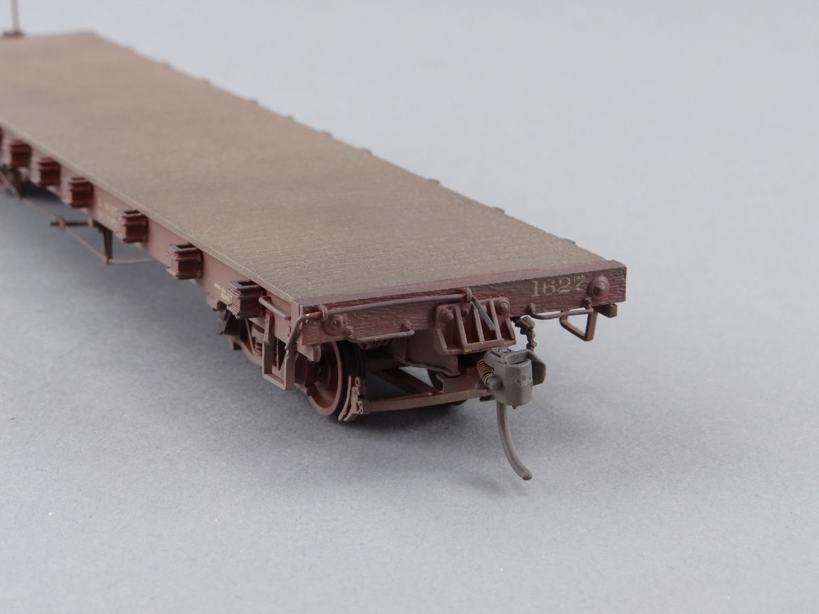 Sn3 Scale PRB Pecos River Brass D&RGW Flat Car #1627 - Custom / Weathered