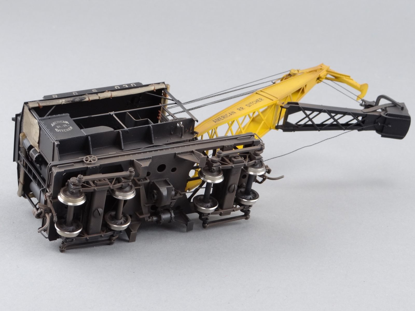 Sn3 Scale Brass Model Train - OMI 1680 Overland American Hoist Ditcher ...