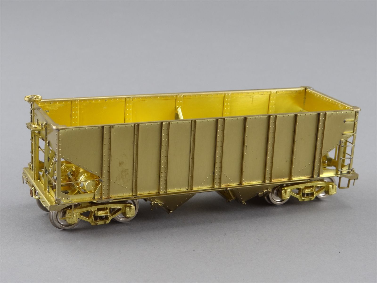 HO Brass Model - Railworks R-133 PRR 2 Bay Open Hopper