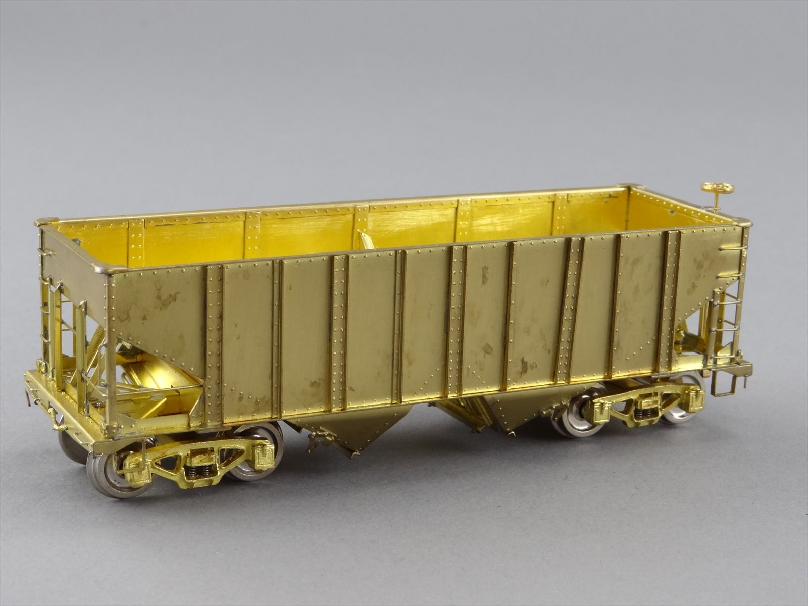 HO Brass Model - Railworks R-133 PRR 2 Bay Open Hopper