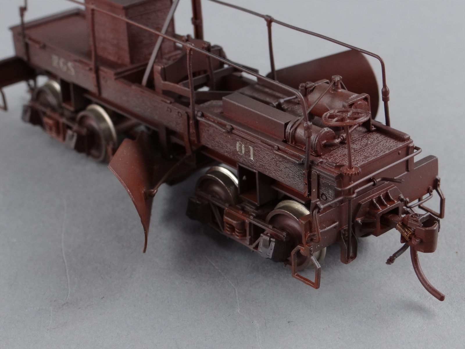 Sn3 Scale Brass Model Train - PSC #15906 D&RGW / RGS Flanger OD ...