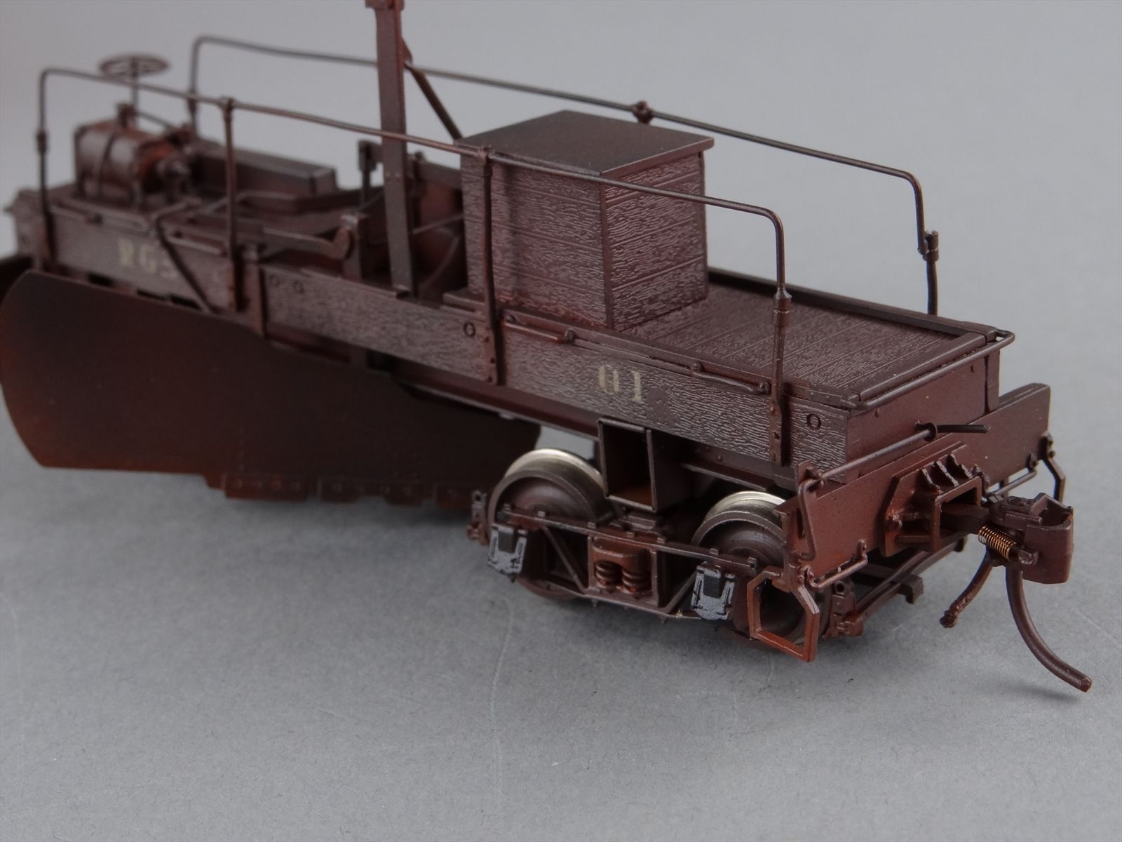 Sn3 Scale Brass Model Train - PSC #15906 D&RGW / RGS Flanger OD ...