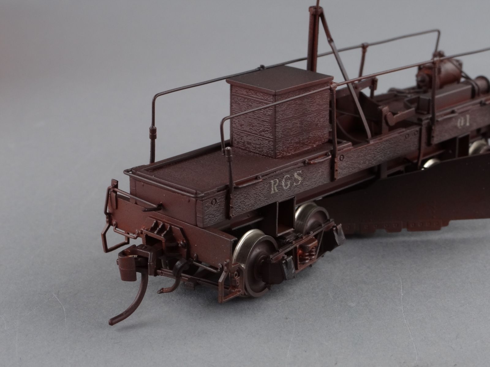Sn3 Scale Brass Model Train - PSC #15906 D&RGW / RGS Flanger OD ...