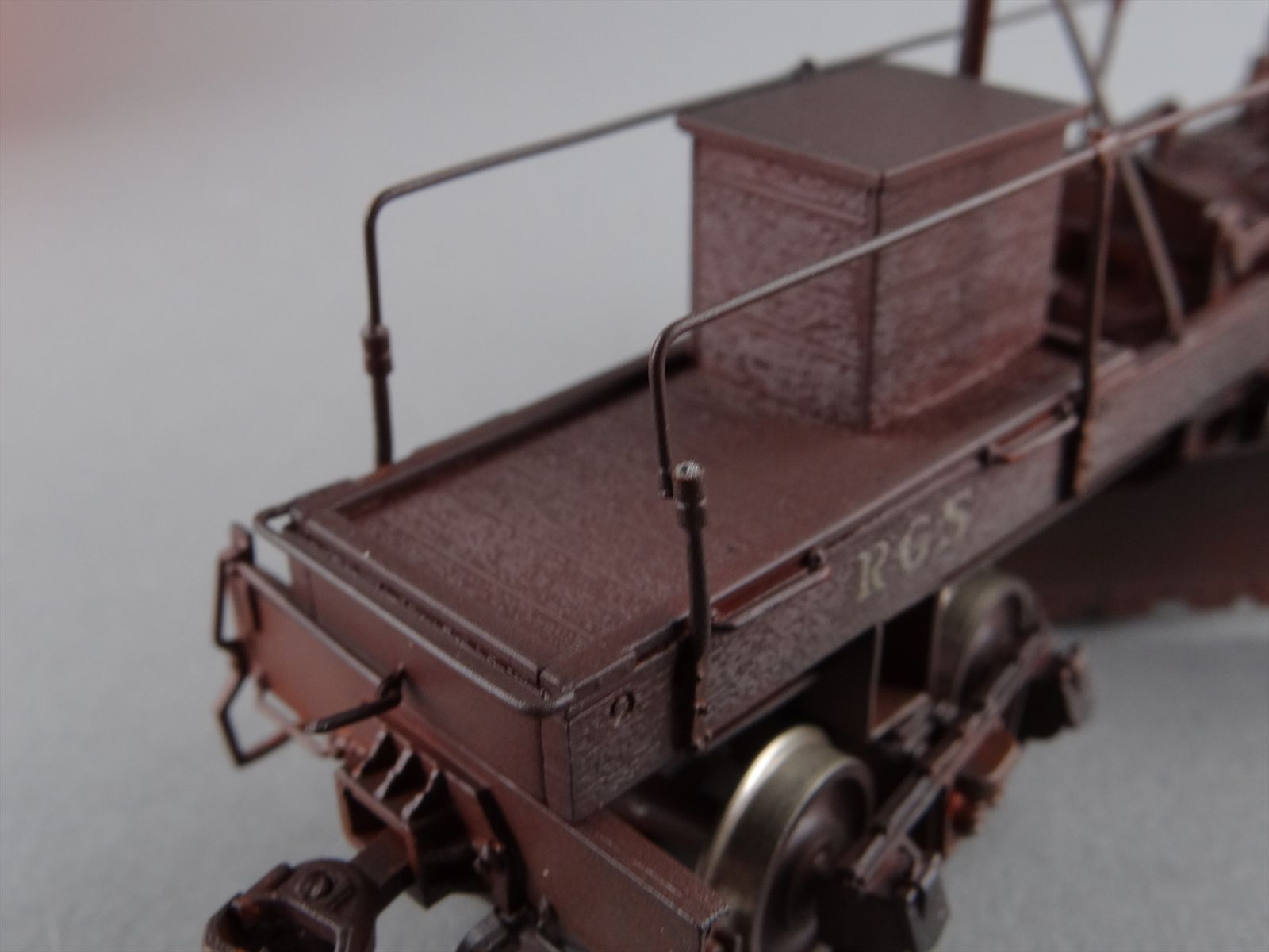 Sn3 Scale Brass Model Train - PSC #15906 D&RGW / RGS Flanger OD ...