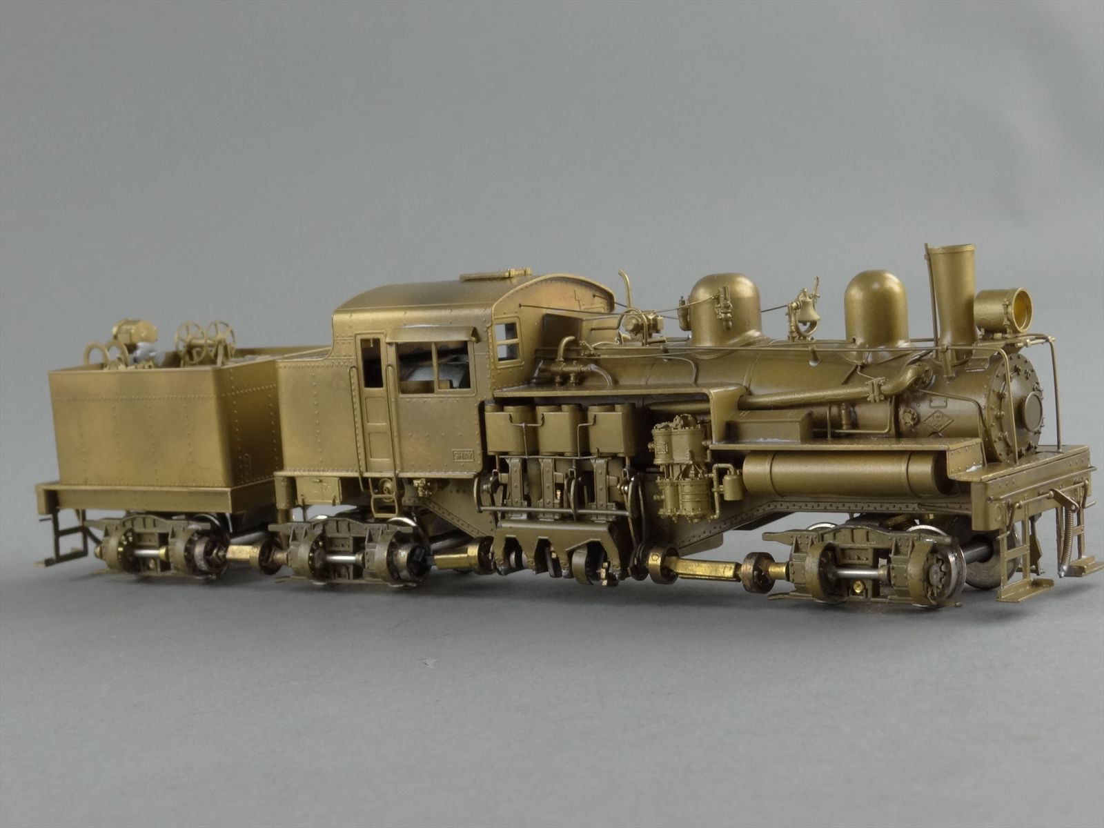 HO Brass Model Train - PFM United 3-Truck Pacific Coast Shay - Logging