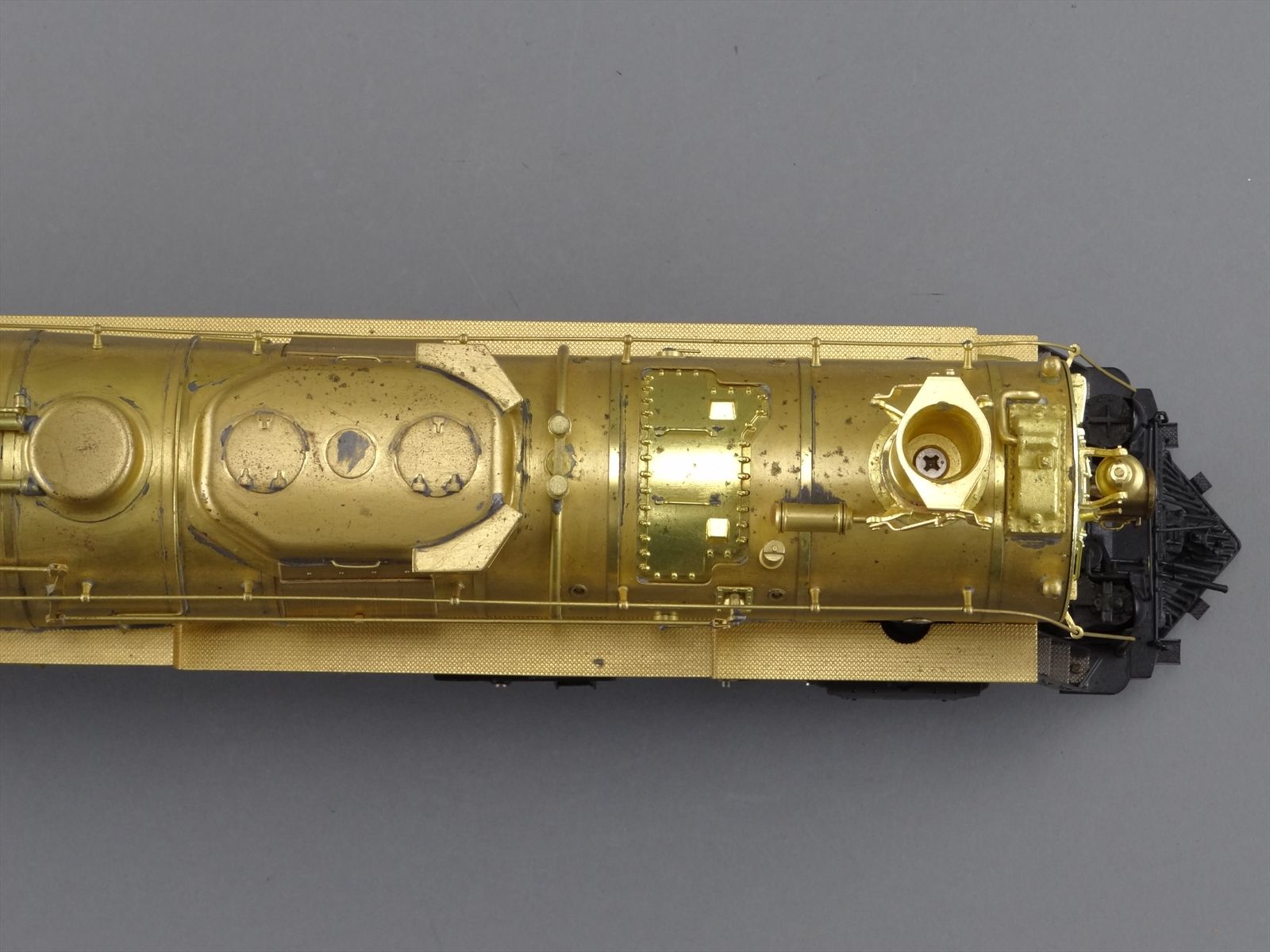 O Scale 2-Rail Brass Model Train - USH US Hobbies KTM ATSF Santa Fe 4-8 ...