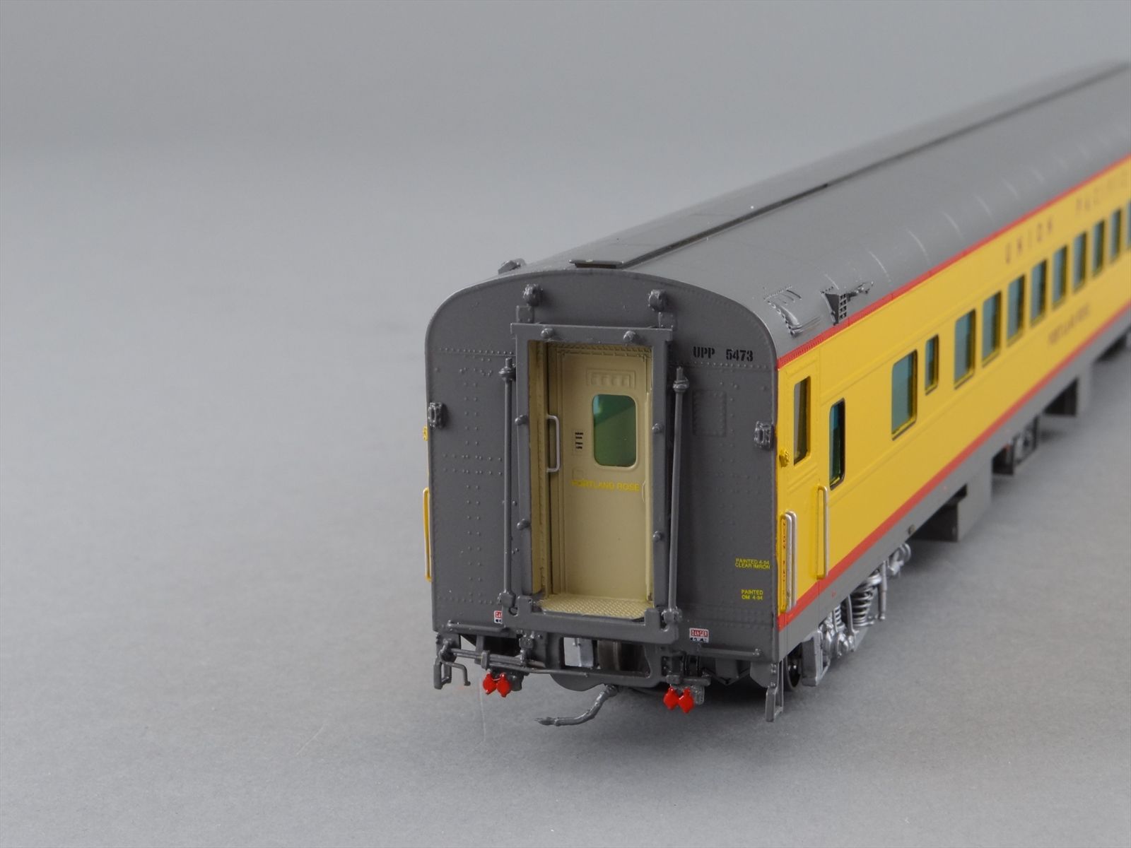 HO Brass Model Train - OMI 3435.1 UP Union Pacific Coach - Portland ...