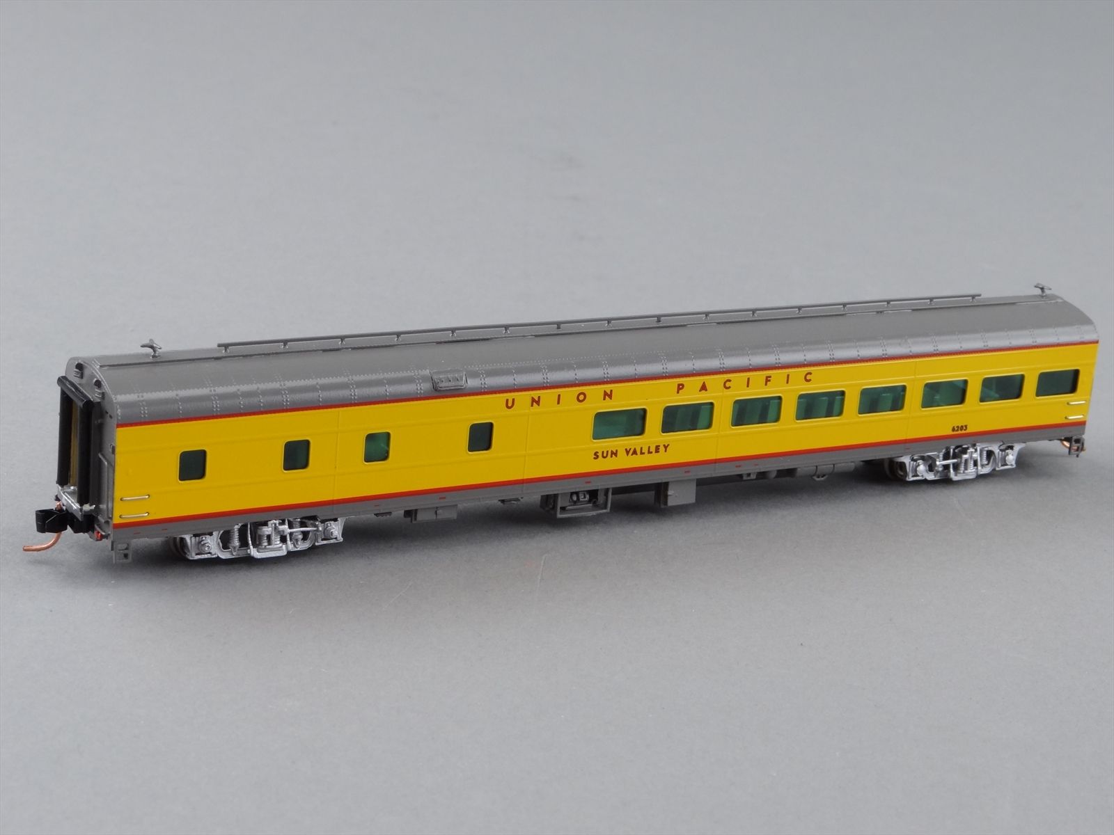 N Scale Brass - OMI 28028.1 Overland UP Union Pacific Sun Valley Lounge ...