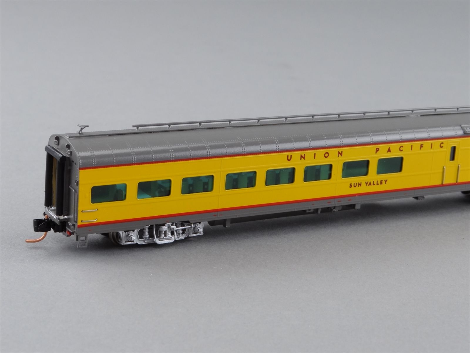 N Scale Brass - OMI 28028.1 Overland UP Union Pacific Sun Valley Lounge ...