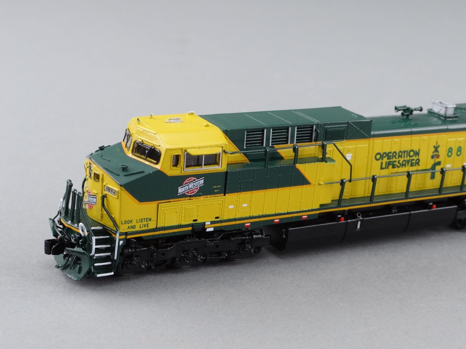 N Scale Brass Model Train - OMI 2883.1 Overland C&NW Operation Life ...