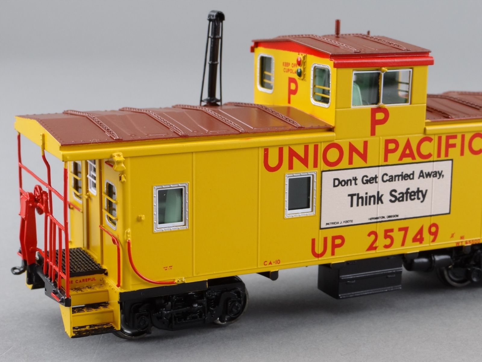 HO Brass Model Train - OMI 3977.1 Overland UP Union Pacific CA-10 ...