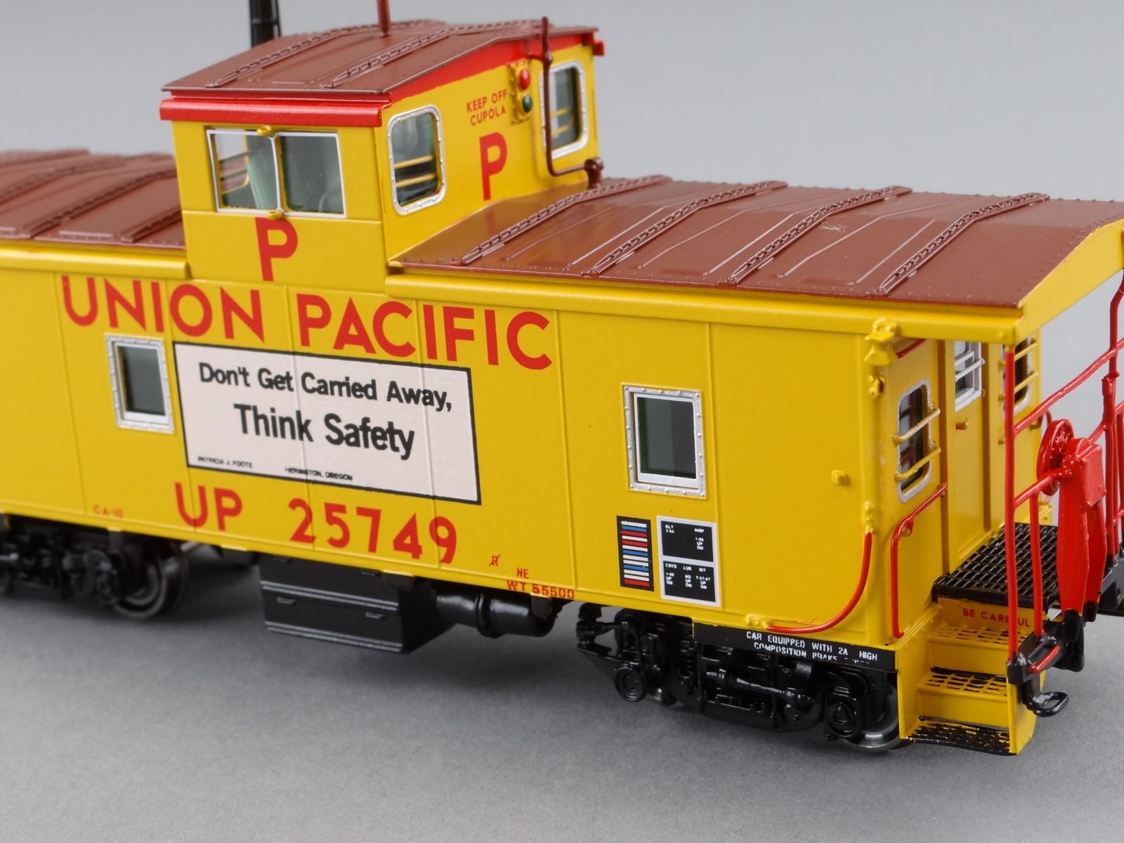 HO Brass Model Train - OMI 3977.1 Overland UP Union Pacific CA-10 ...
