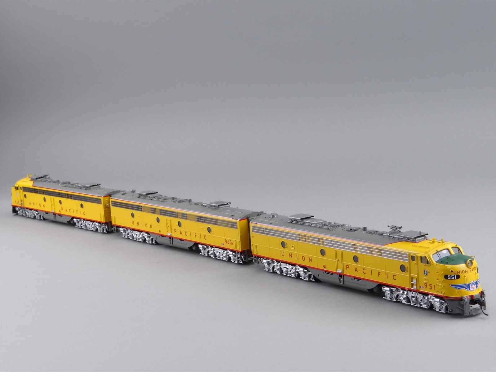 HO Brass Model Train - OMI #6225.1 Overland UP Union Pacific ABA E9 ...