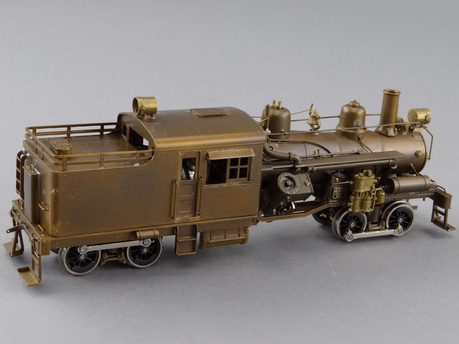 HO Brass Model Train - PFM United 2-Truck Logging Heisler Geared Engine ...