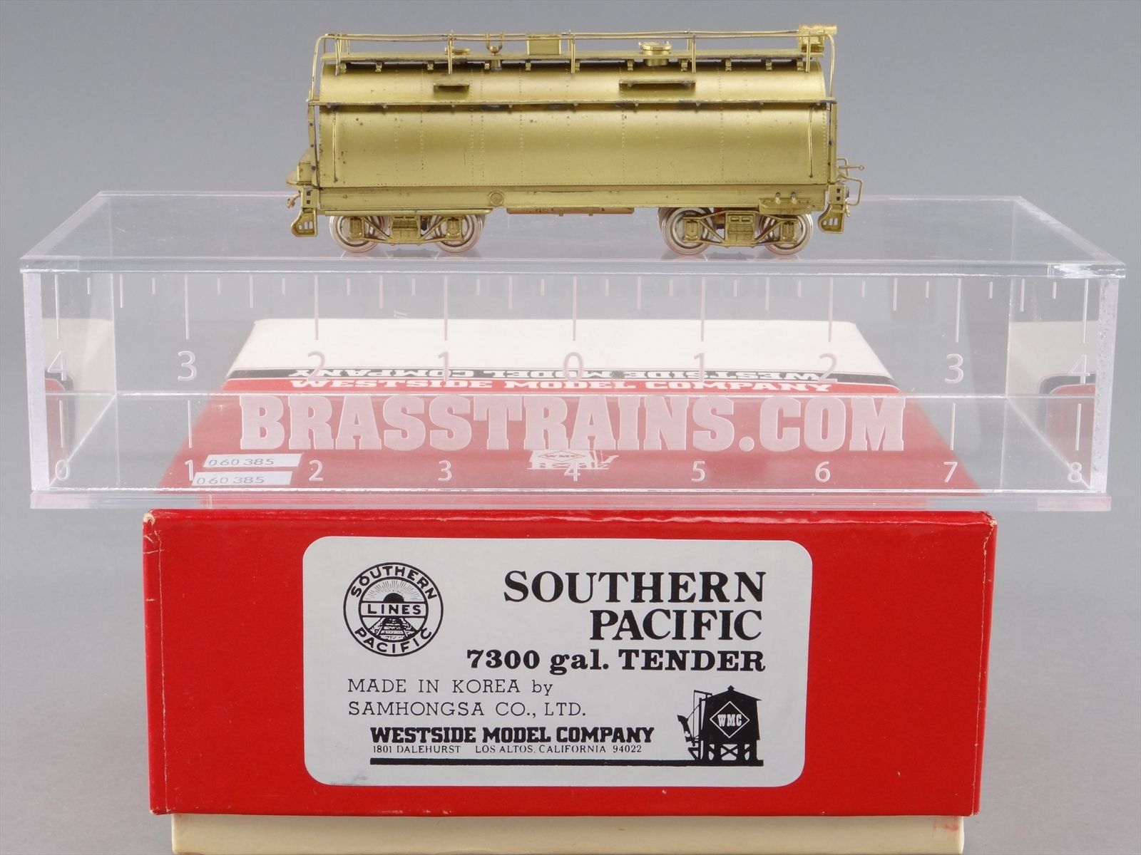 HO Brass Model Train - WMC Westside SP Southern Pacific 7300 Gallon ...