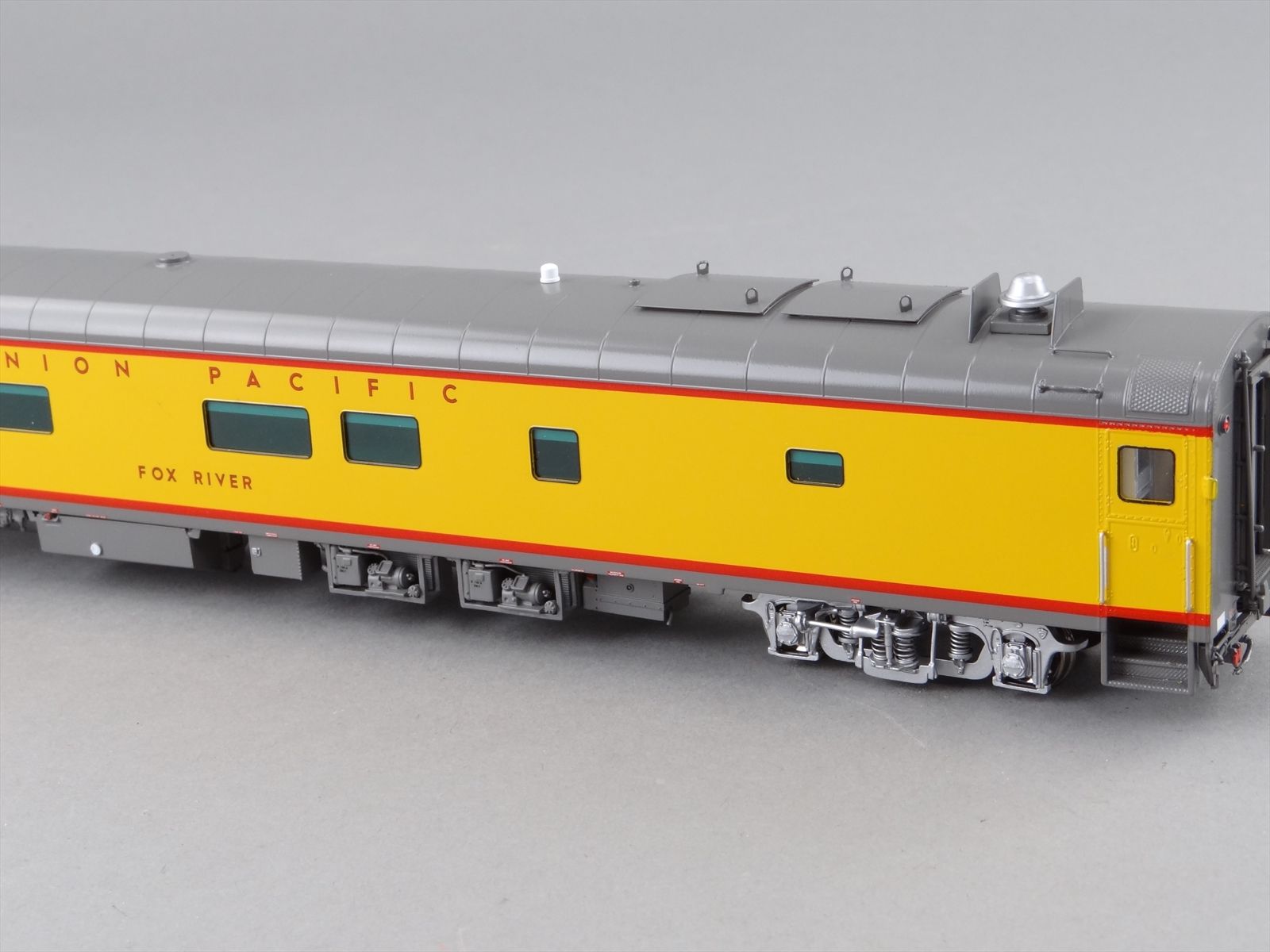 HO Brass Model Train - OMI 3461.1 UP Union Pacific Track Inspection Car ...