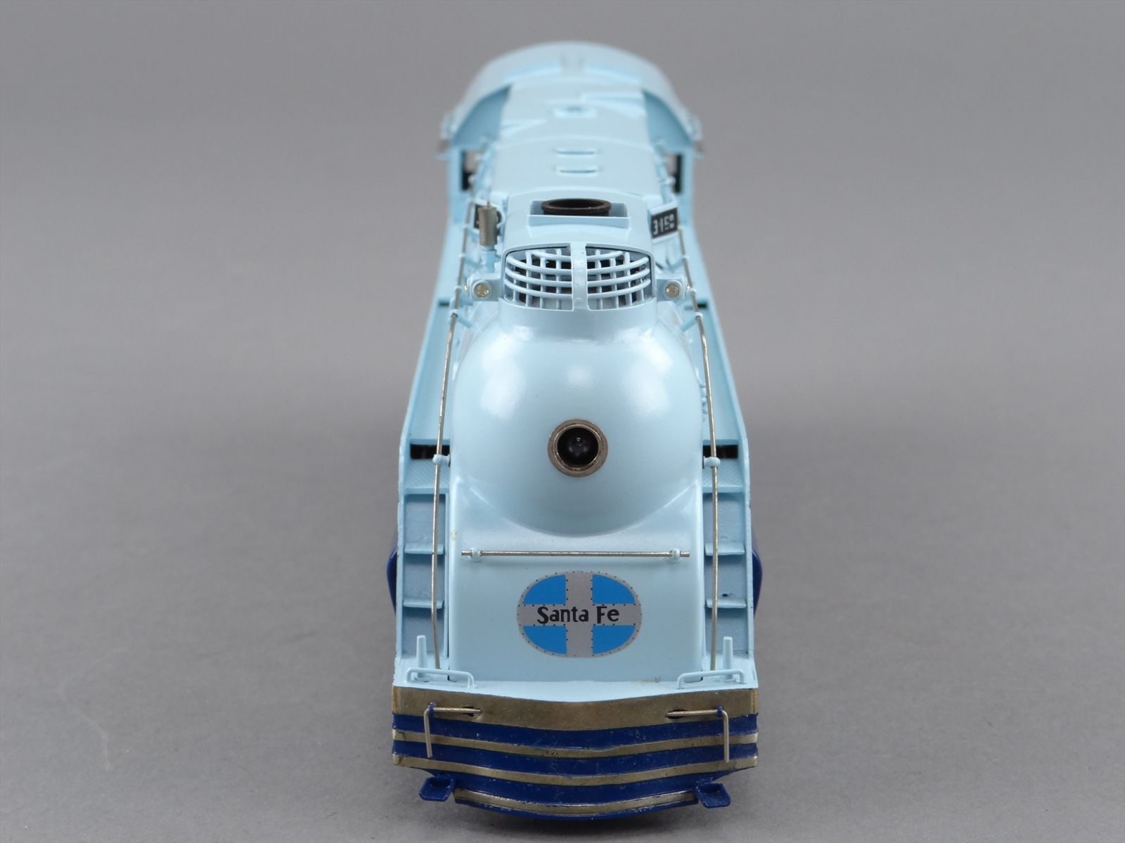 HO Brass PFM CROWN Tenshodo ATSF Santa Fe Blue Goose 4-6-4 #3460 - 1974 Run