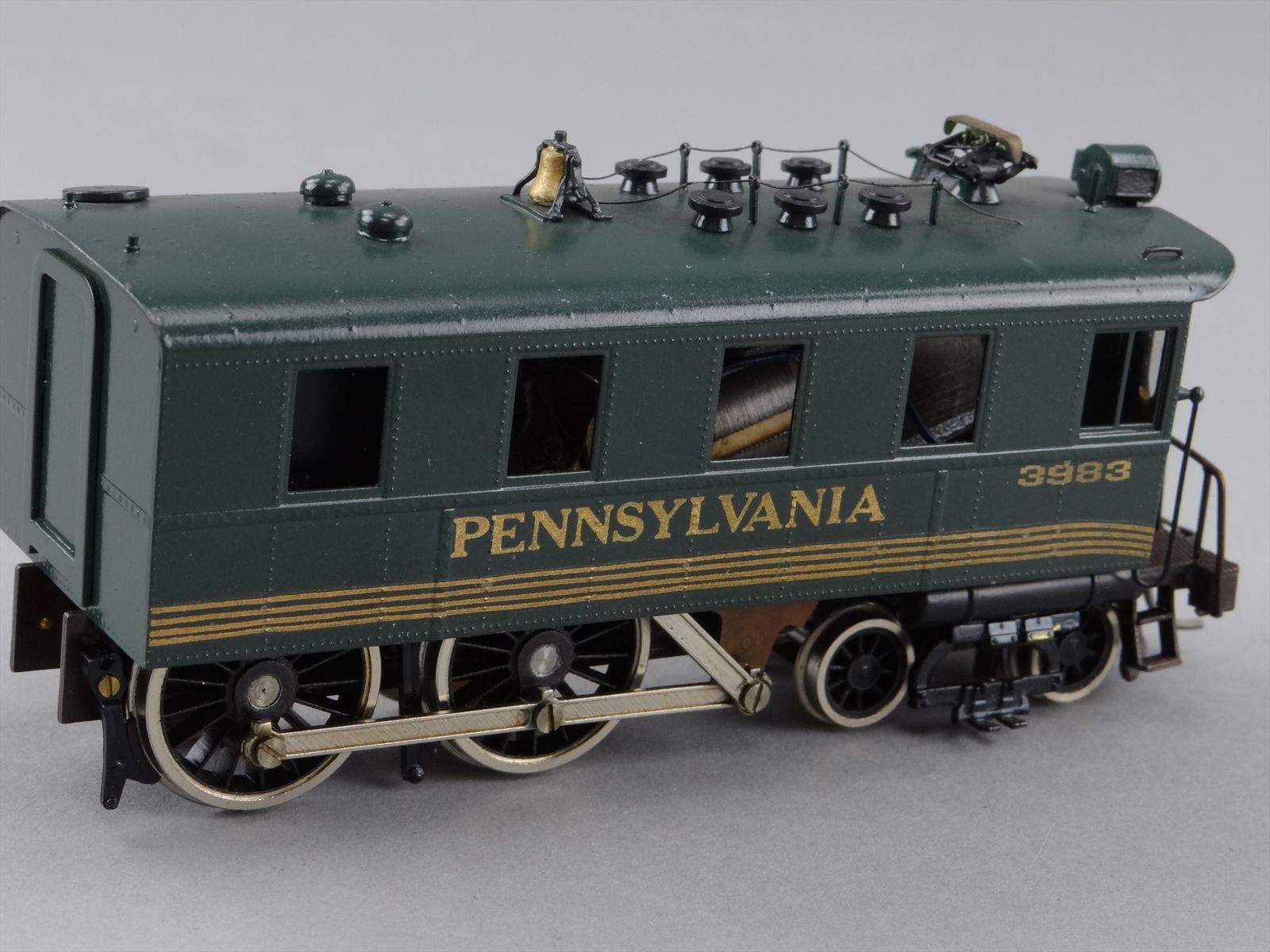 HO Brass Model Train - ALCO Models E-107 PRR Pennsylvania DD-1 2-Unit ...
