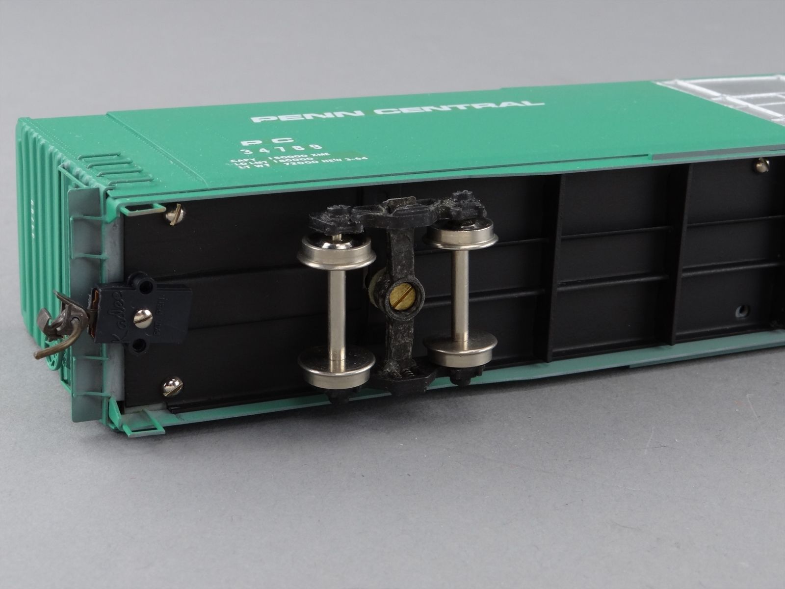 HO Brass TID Trains Inc PC Penn Central 86' Hi-Cube Box Car #34789 - Custom